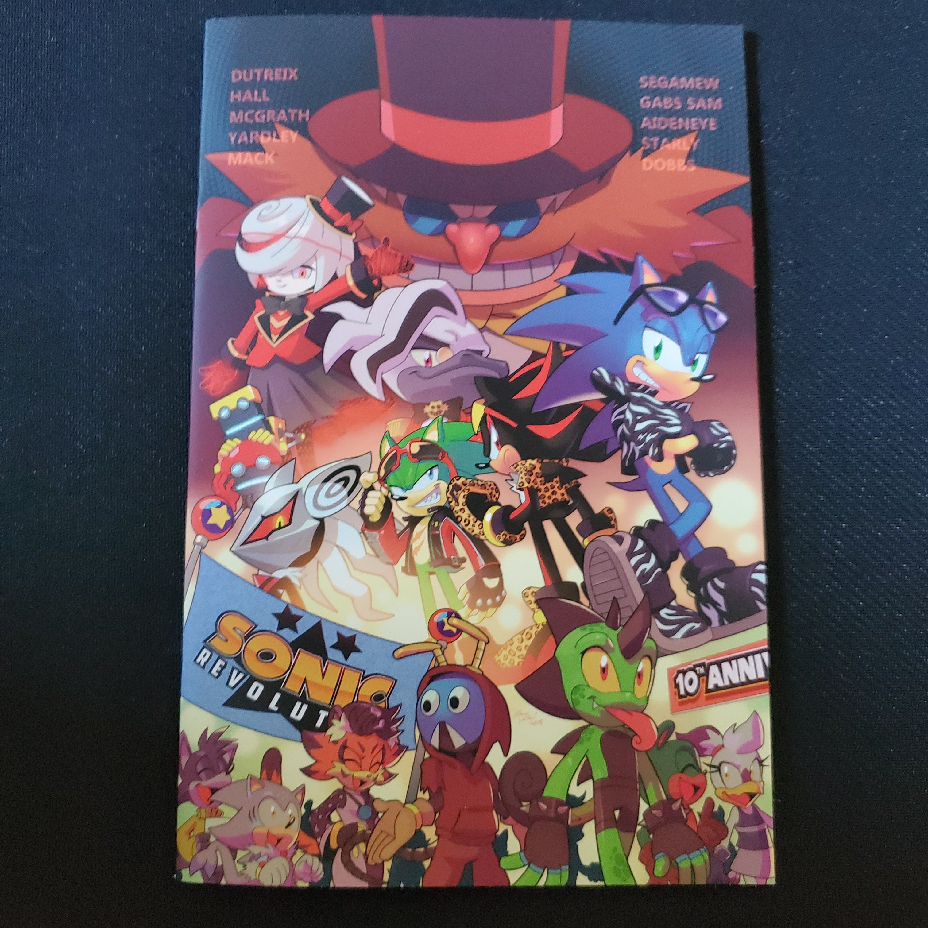 Sonic Revolution 10th Anniversary Fan Comic [COVER B, LIMITED] REVO202 ...